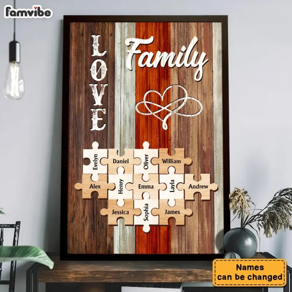 Personalized Family Puzzle Poster 36238 – bigfamgift